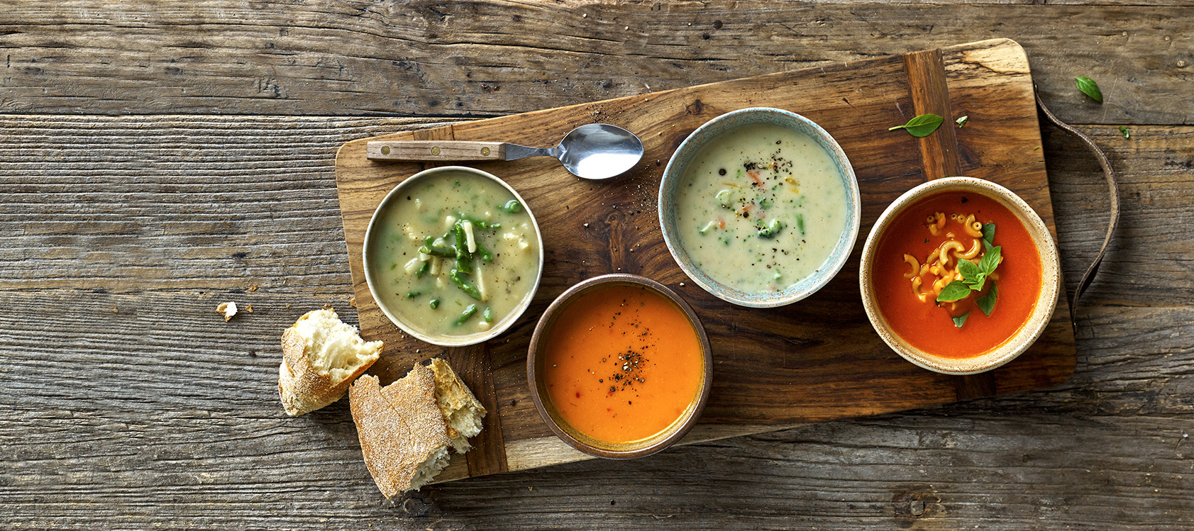 Opskrifter på suppe - Til forret, hovedret og dessert - Find dem her