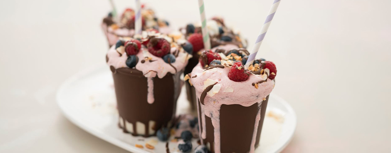 Sådan laver du cremet hjemmelavet milkshake