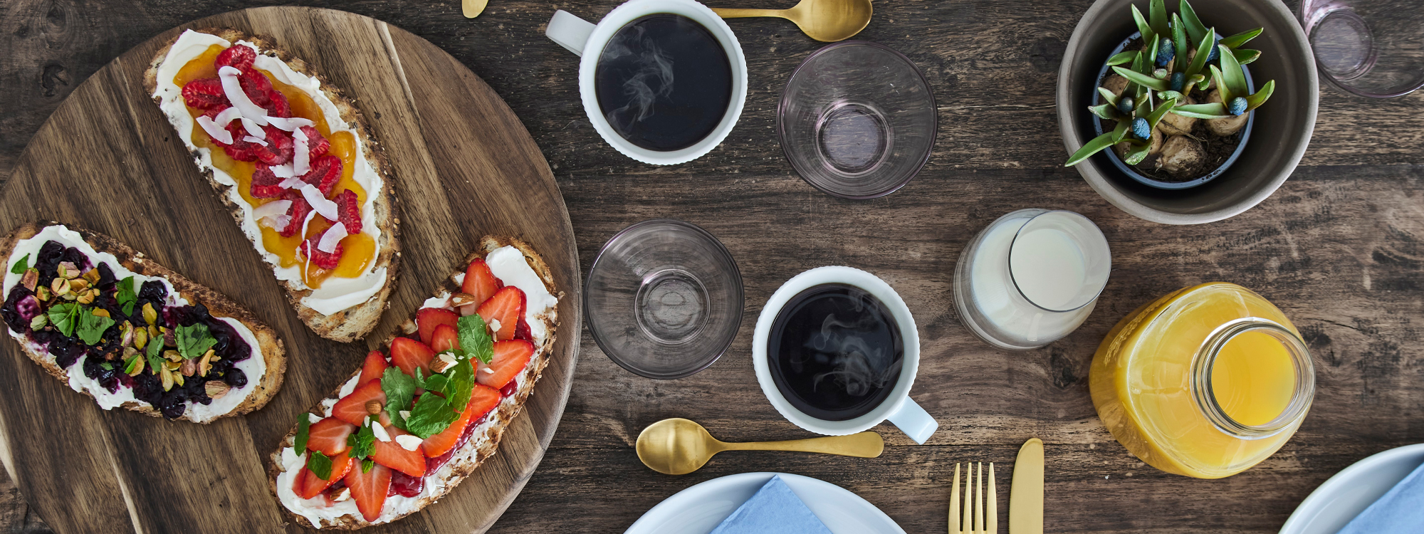 Det store morgenmadsbord